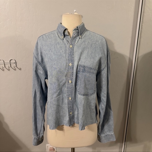 GAP | Tops | Vintage Gap Denim Button Up | Poshmark